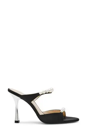 Betsey Johnson Pearly Sandal - Black