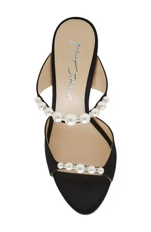 Betsey Johnson Pearly Sandal - Black