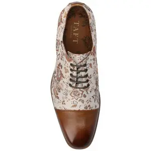 Taft Jack Cap-toe Oxford Dress Shoe - Light Floral