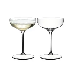 RIEDEL - Grape@ Coupe Cocktail Wine Glass, Set Of 2