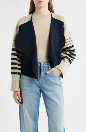 BOSS Fudama Striped Cardigan