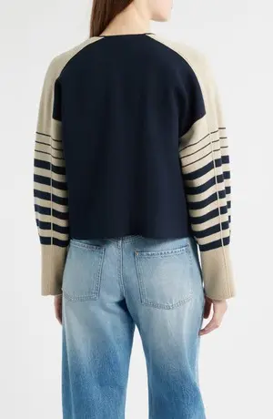 BOSS Fudama Striped Cardigan