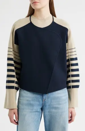 BOSS Fudama Striped Cardigan