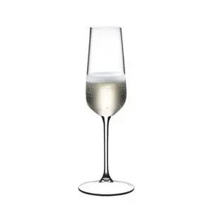 RIEDEL Grape@ Champagne Flute Wine Glass, Set Of 2