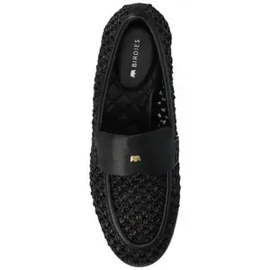 BIRDIES The Starling 20 Openweave Loafer - Black