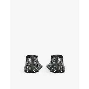 Christopher Esber Minette Mesh Ballet Flats - Black