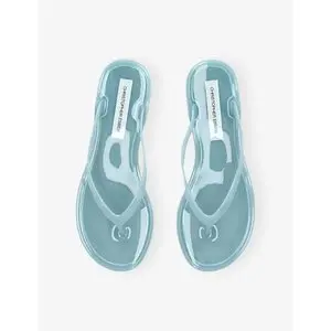 Christopher Esber Pvc Flip Flops - Blue