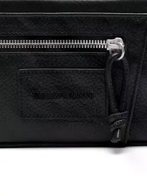 Emporio Armani Leather Clutch Bag