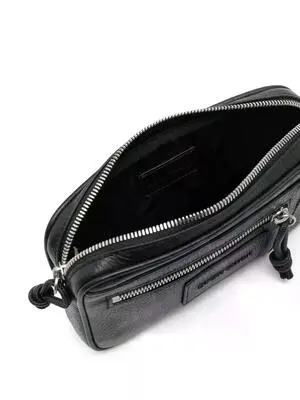 Emporio Armani Leather Clutch Bag