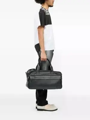 MAISON MARGIELA Textured Leather Duffle Bag