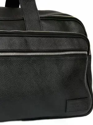 MAISON MARGIELA Textured Leather Duffle Bag