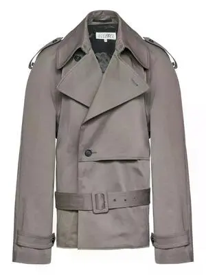 Mm6 Maison Margiela Belted Coats For Women