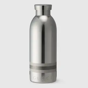 Gucci Steel Bottle With Fabric Holder