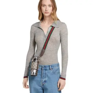 Gucci Steel Bottle With Fabric Holder