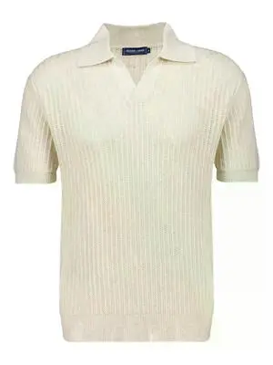 Frescobol Carioca Chain-stitch Polo Shirt