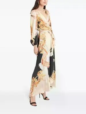 TEMPERLEY LONDON Graphic-print Wrap Dress