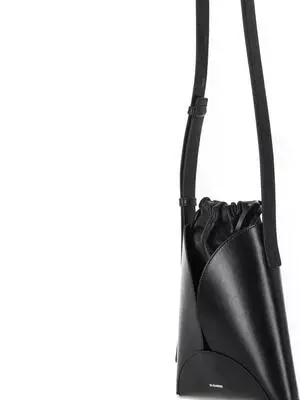 JIL SANDER Small Curve Crossbody Bag