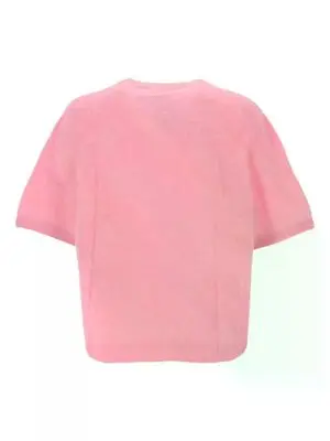 Soft Goat Brushed Short-sleeve Top