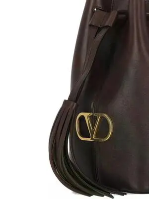 Valentino Garavani Medium Bucket Bag - Brown