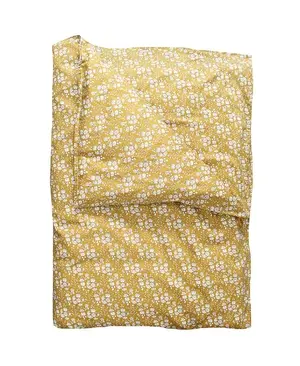 COCO & WOLF Liberty Fabric Print Duvet Set - Capel Mustard