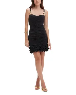 PatBO Gavea Ruched Mini Dress