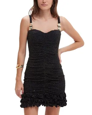 PatBO Gavea Ruched Mini Dress