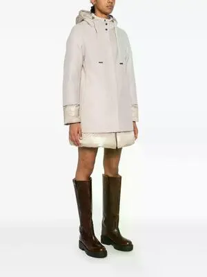 Herno A-line Lightweight Coat - Neutrals