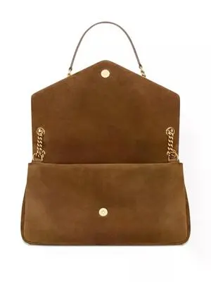 Saint Laurent Chain-strap Shoulder Bag - Brown