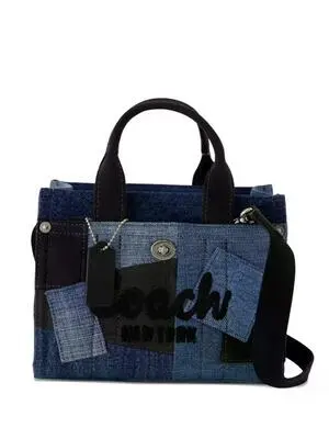 COACH Patchwork Denim Tote Bag
