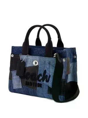 COACH Patchwork Denim Tote Bag