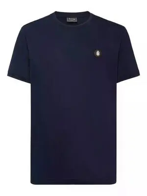 BILLIONAIRE Logo-plaque T-shirt - Blue