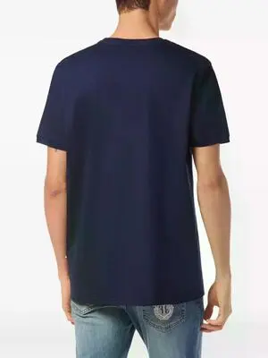 BILLIONAIRE Logo-plaque T-shirt - Blue