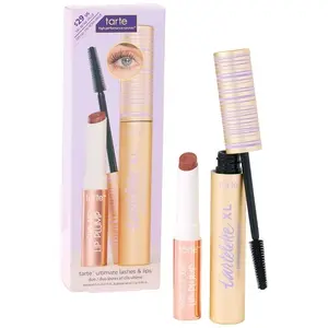 TARTE Ultimate Lashes & Lips Mascara & Plump Gloss Duo - One-color