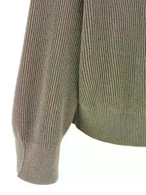 Brunello Cucinelli Ribbed-knit Crew Neck Sweater