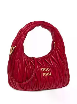 Miu Miu Mini Wander Matelassé Shoulder Bag