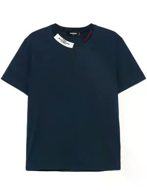 Dsquared2 Logo-embroidered T-shirt