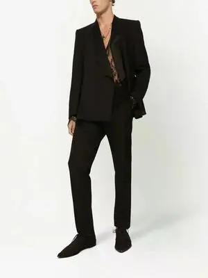 Dolce & Gabbana Sicilia-fit Double-breasted Tuxedo Blazer