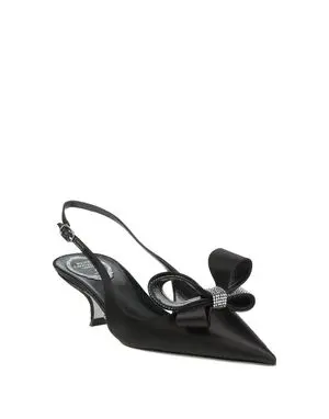 Rene Caovilla Textile Fiber Pumps