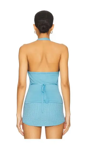 Frankies Bikinis Lullaby Knit Halter Top