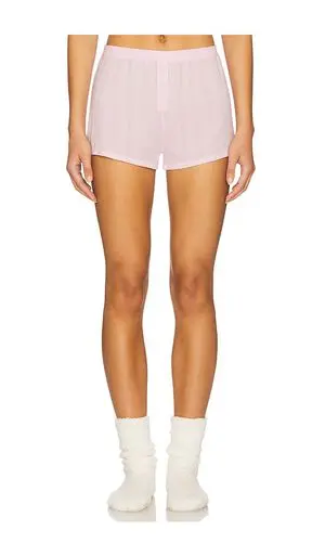 NEGATIVE UNDERWEAR Whipped Boyfriend Short - Blush