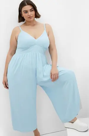 City Chic Lara Sleeveless Jumpsuit