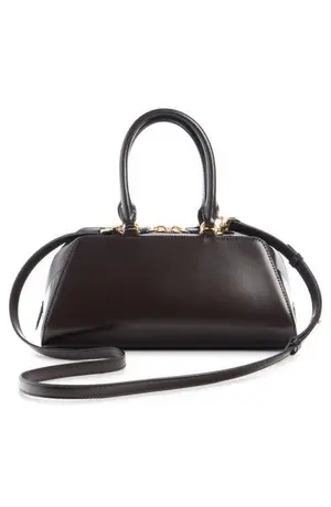 Givenchy Small Antigona Leather East/west Satchel - Chocolate