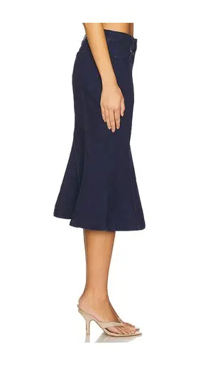 Superdown Darlah Denim Midi Skirt