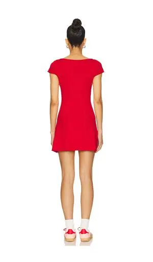 slumber knit mini dress Frankies Bikinis In Cherry - 65% Off pink princess dress