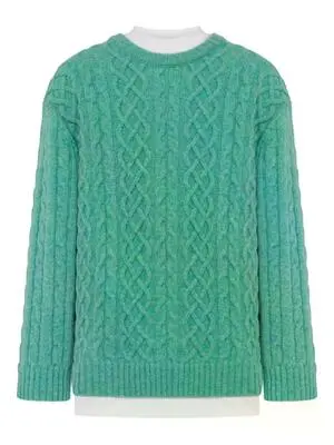 Moschino Cable-knit Jumper