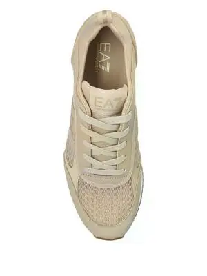 EA7 Leather Sneakers