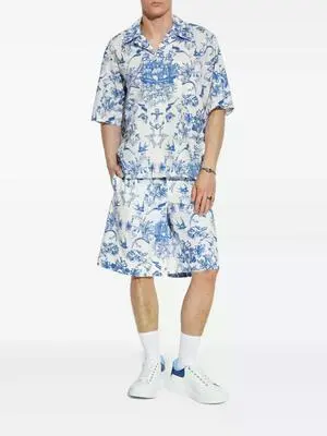 Alexander McQueen Floral-print Shorts