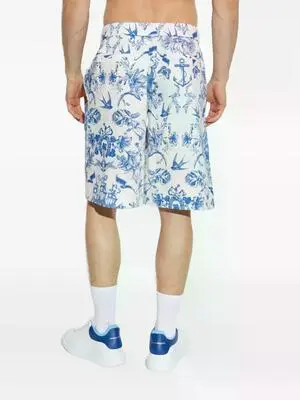 Alexander McQueen Floral-print Shorts