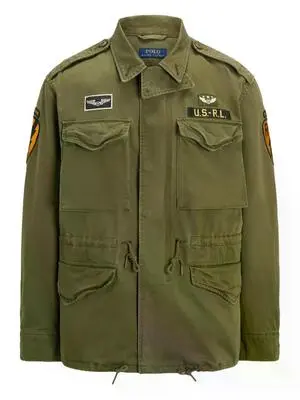 Polo Ralph Lauren Logo-appliqué Military Jacket