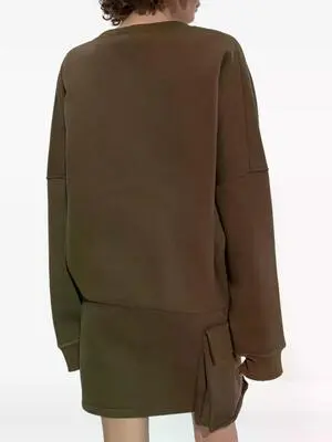 Dsquared2 Asymmetric-hem Sweatshirt Dress